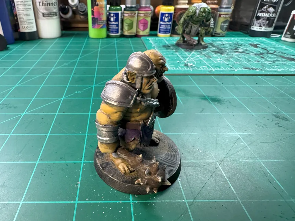 Ettin Two-Head Giant: DnD / D&D / Pathfinder Mini by PlayerX MakerWorld ...