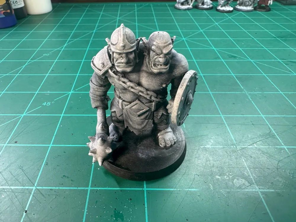 Ettin Two-Head Giant: DnD / D&D / Pathfinder Mini by PlayerX MakerWorld ...