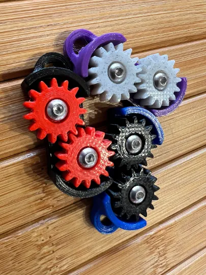 Gear Keyring Mini by PrintedGoose - MakerWorld