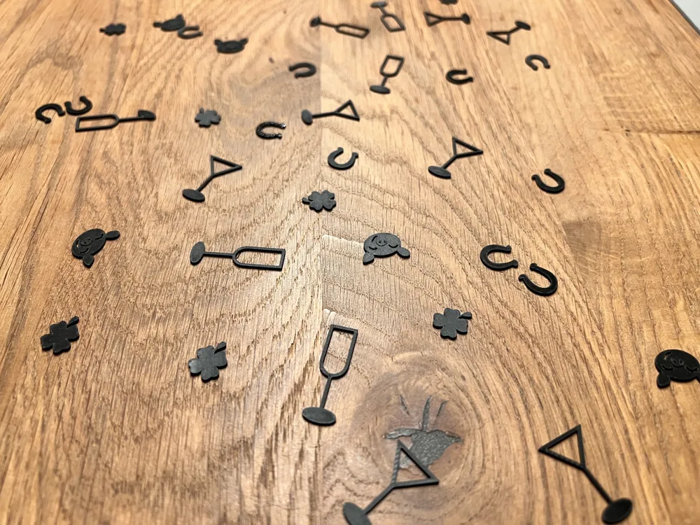 2026 New Year's Eve Table Decoration Silvester - Free 3D Print Model ...