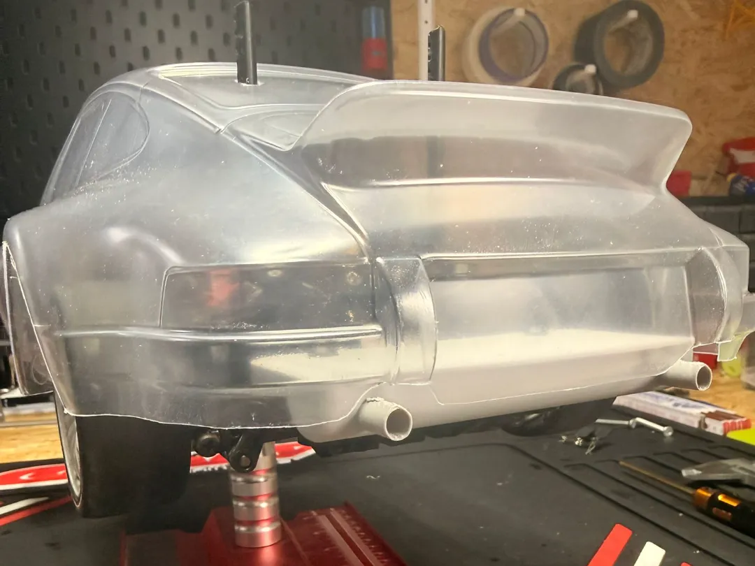 Tamiya Porsche exhaust - Free 3D Print Model - MakerWorld
