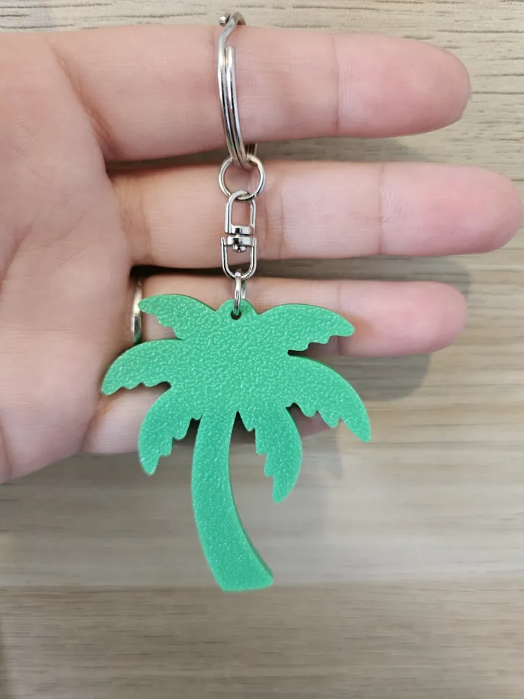 Palm tree keychain by Mag_aly MakerWorld: Download Free 3D Models