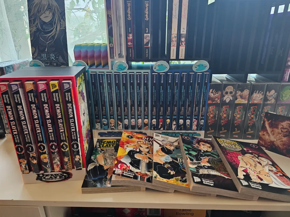 Manga Wall Shelf - Manga slipcase - Free 3D Print Model - MakerWorld
