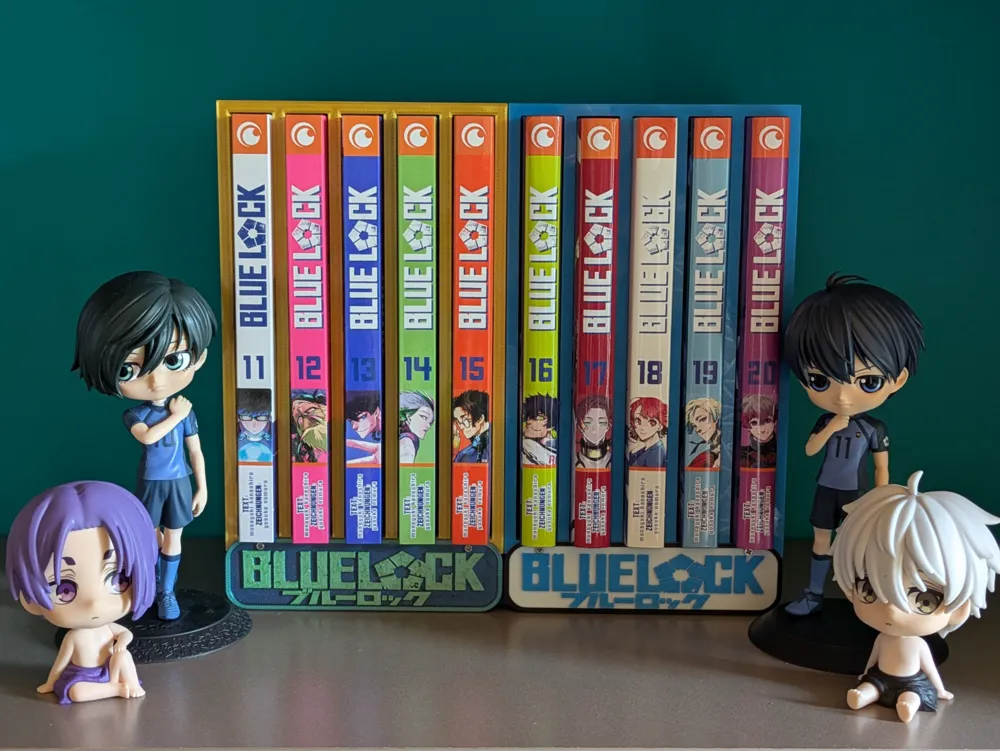 Manga Wall Shelf - Manga slipcase - Free 3D Print Model - MakerWorld