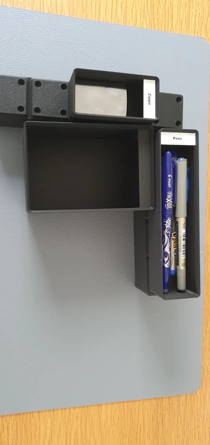 Gridfinity Label Bin - all sizes by Schmidsfeld MakerWorld: Download ...