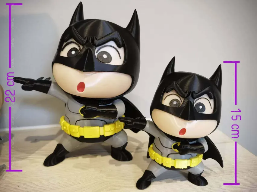 Shin-chan cosplaying Batman (no AMS required) - Free 3D Print Model ...