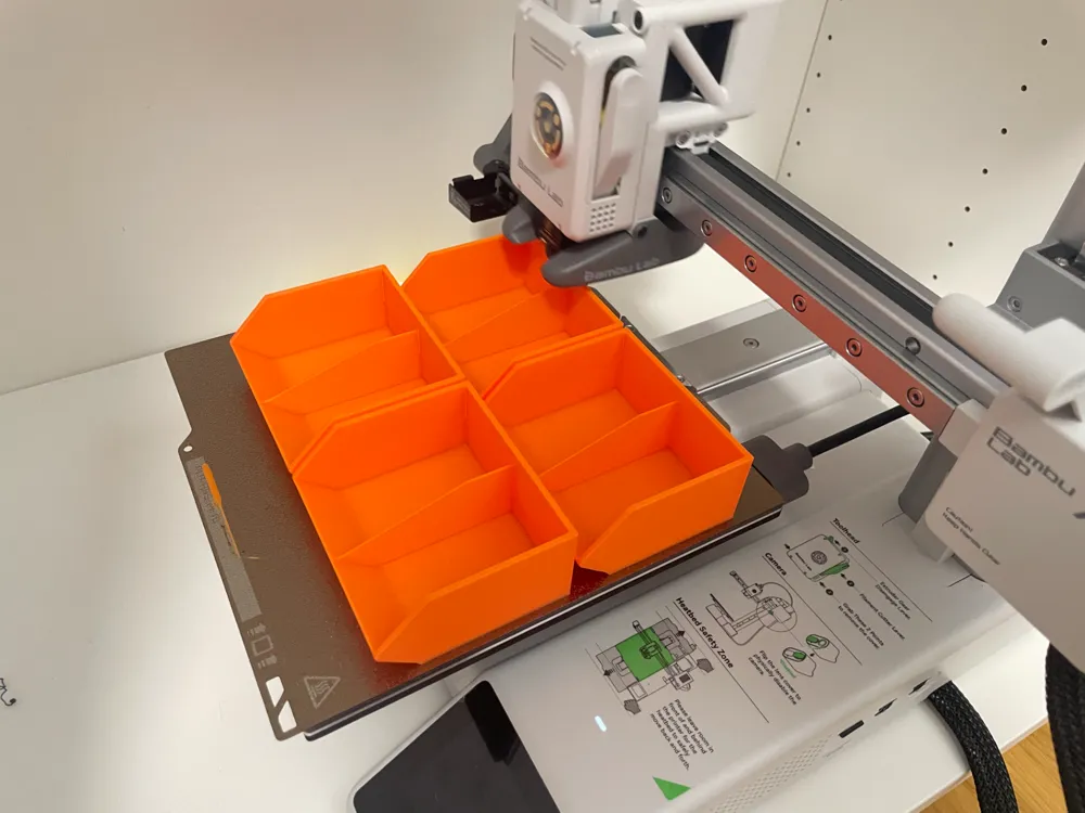 Modular small parts sorting storage IKEAS SKADIS by Marco RC Arena ...