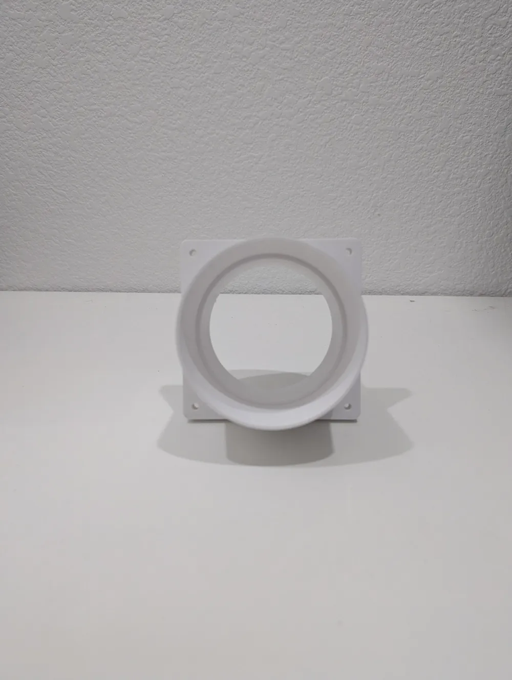 4in Duct Pass Through and Backdraft Damper Adapter - Free 3D Print ...