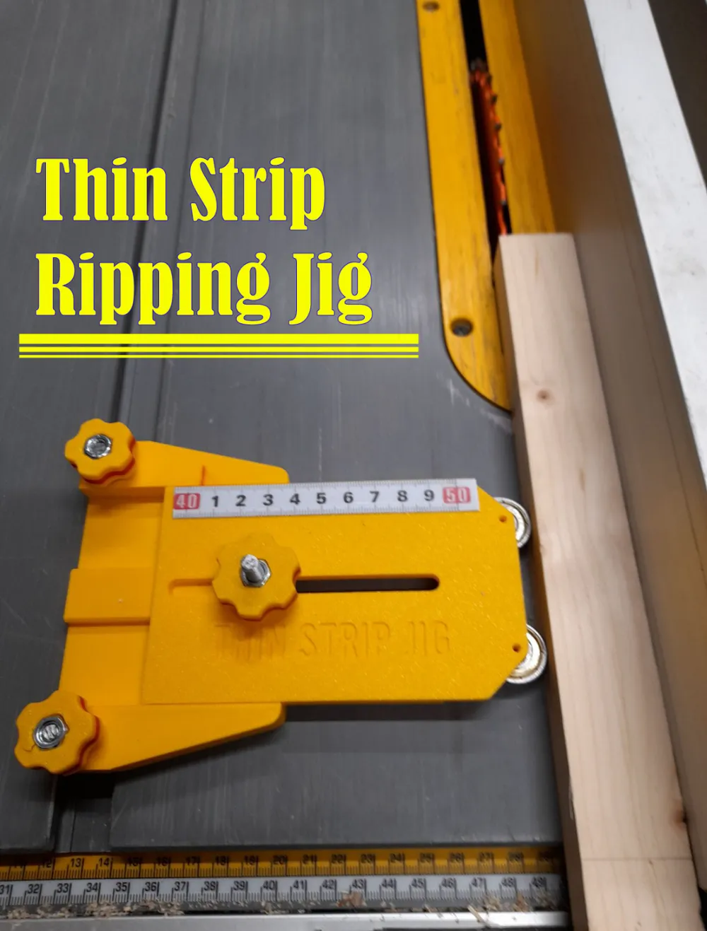 Thin Rip Table Saw Jig Dewalt by Excalibur - MakerWorld