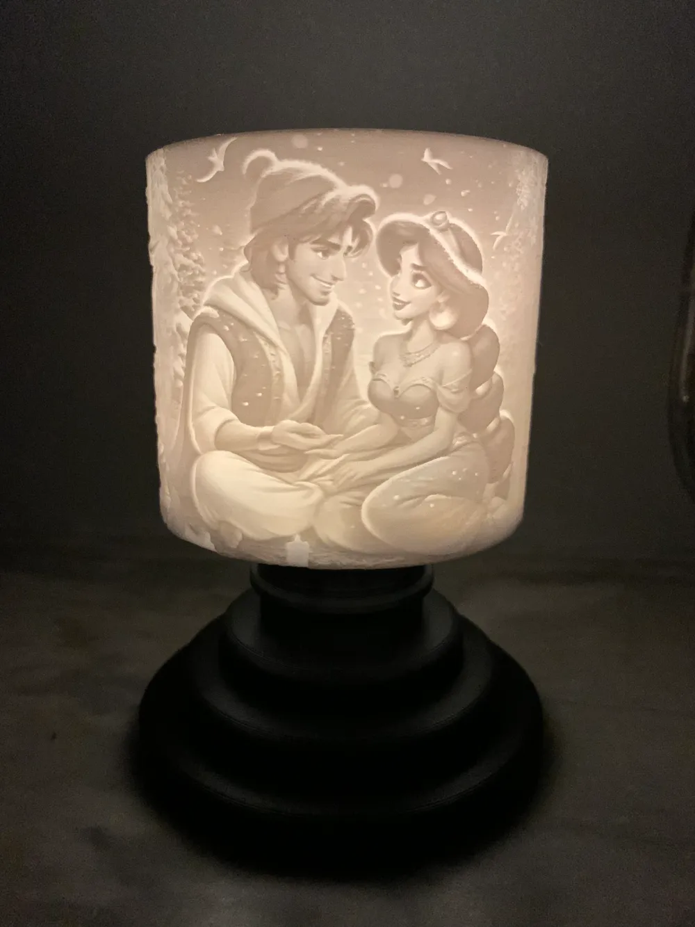 Lito Tea Light Aladdin e Jasmine by roby85r MakerWorld: Download Free ...
