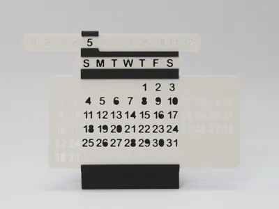 Perpetual calendar by 9percent - MakerWorld