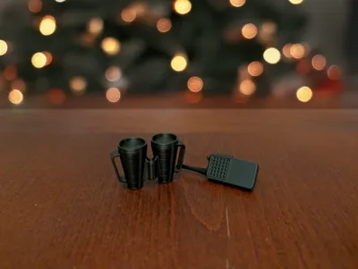 Elf on the Shelf Spy Gear - Binoculars and Radio by lokiparts - MakerWorld