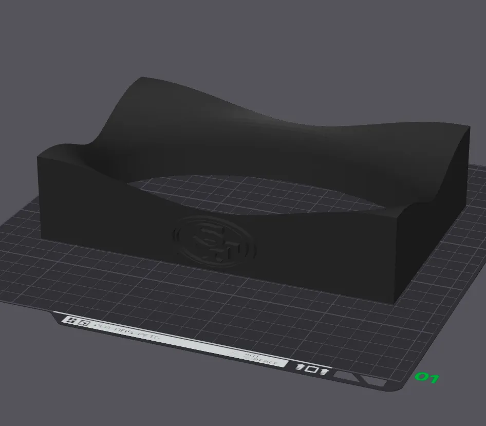 Football Base Stand by SteveThe13 - MakerWorld