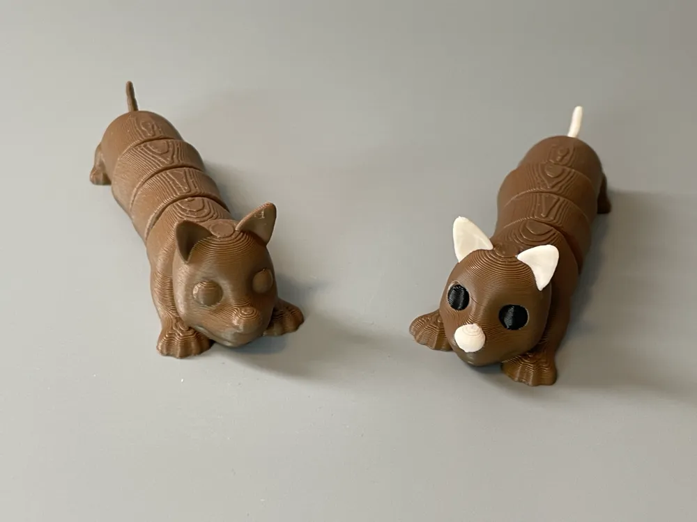 Mini Articulated Puppy/Dog - Free 3D Print Model - MakerWorld
