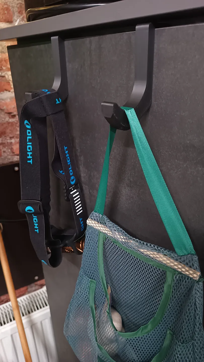 Adjustable Door Hooks (10–25mm) by 3D.printing.Boutique.de - MakerWorld