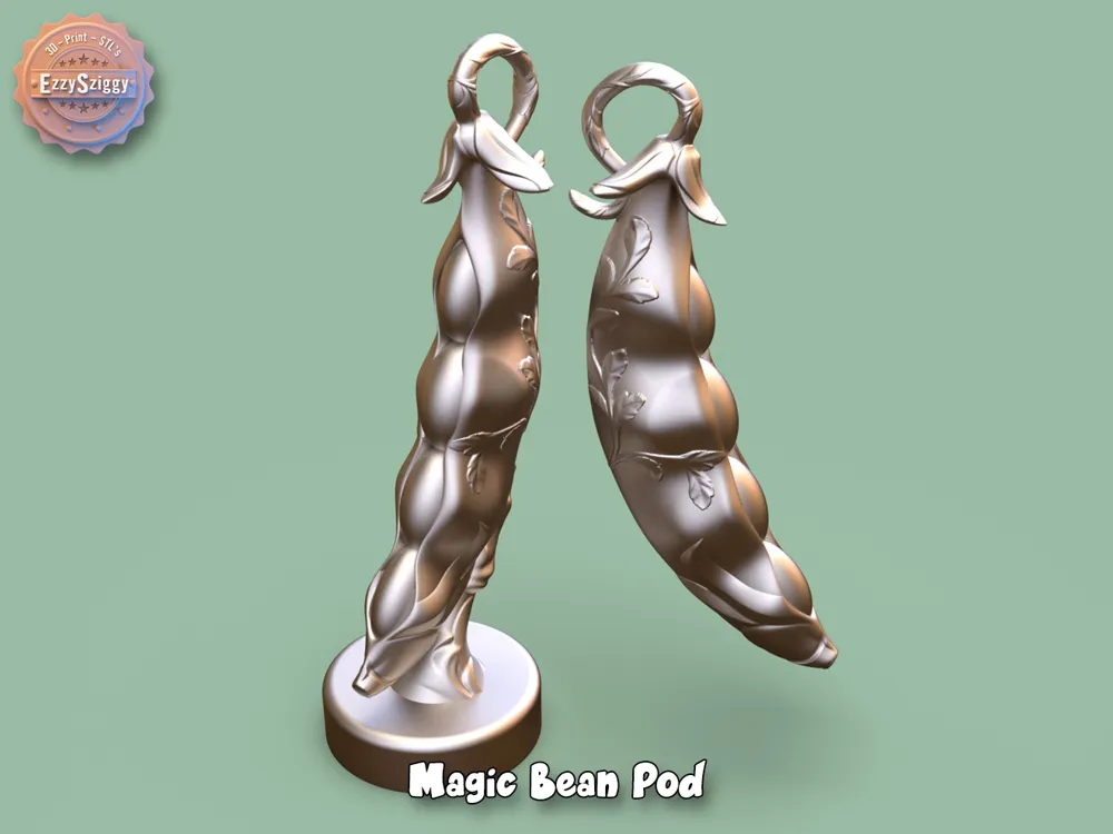 Magic Bean Pod by EzzySziggy - MakerWorld