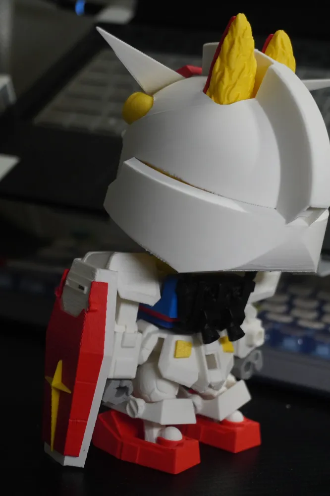 Gundam Labubu by user_3756321400 MakerWorld: Download Free 3D Models