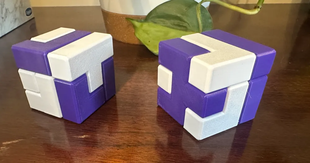 Impossible Puzzle Cube - Free 3D Print Model - MakerWorld