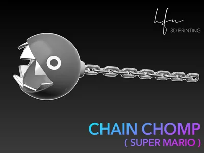 Super Mario Chain Chomp Christmas tree decoration Remixed by AM Maker ...