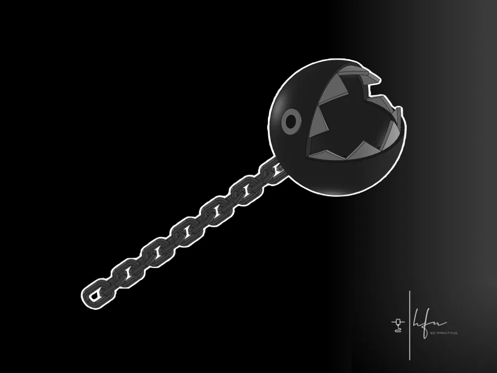 Chain Chomp | Super Mario by hfn - MakerWorld