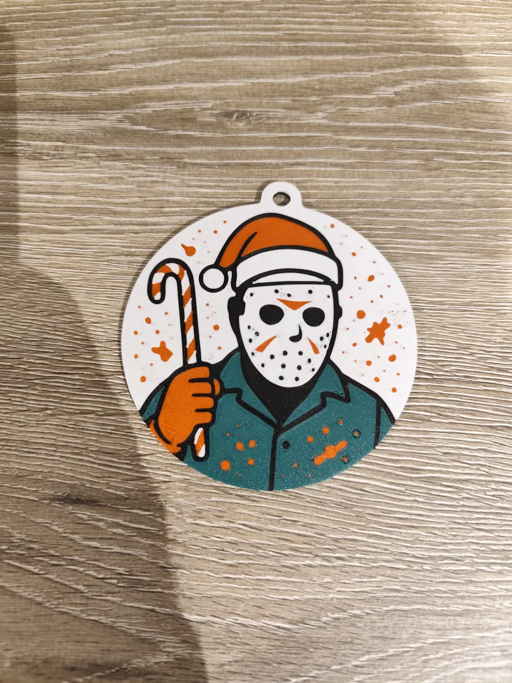 Jason Voorhees Christmas Ornament - Free 3D Print Model - MakerWorld