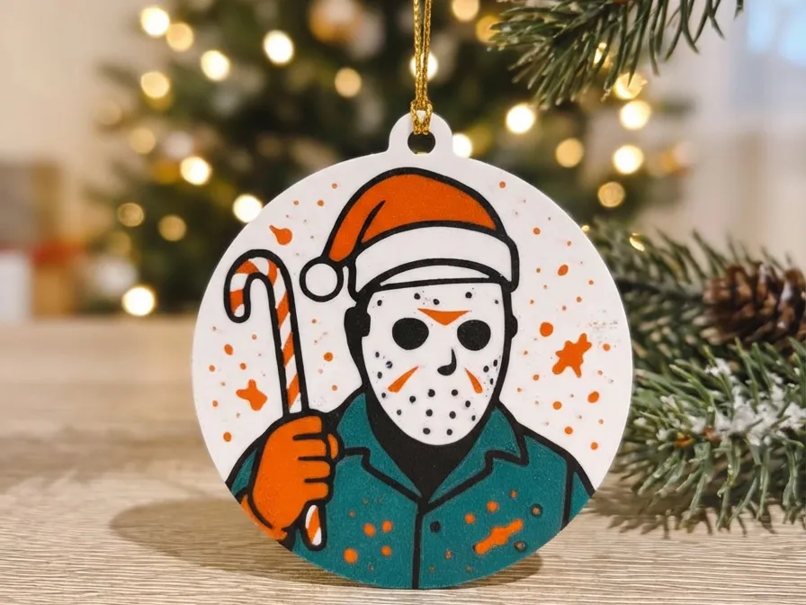 Jason Voorhees Christmas Ornament by 3DPrintsForYou MakerWorld ...