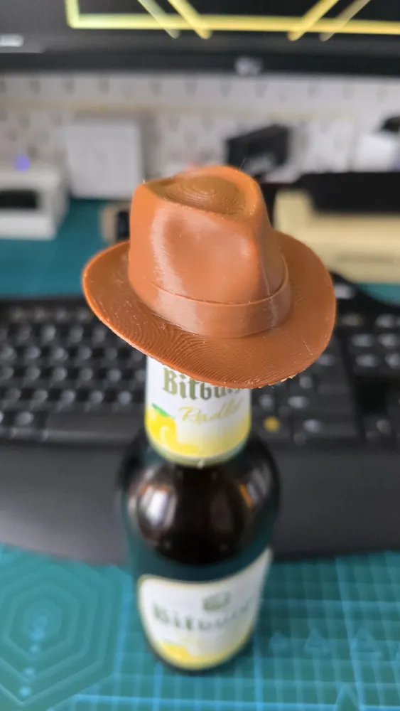 INDIANA JONES HAT Beer Cap - Free 3D Print Model - MakerWorld