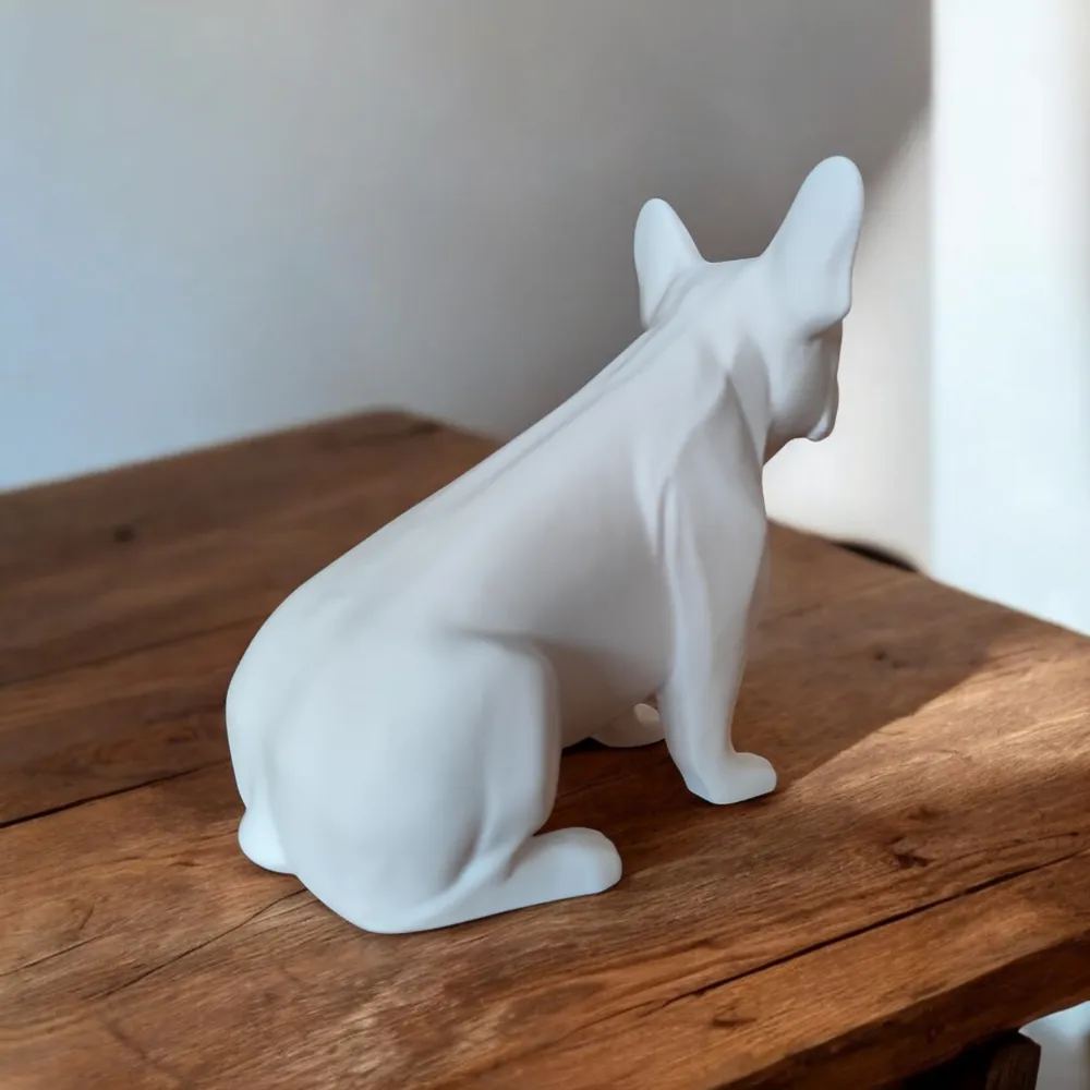 French Bulldog Sculpture "Frenchie" - Free 3D Print Model - MakerWorld