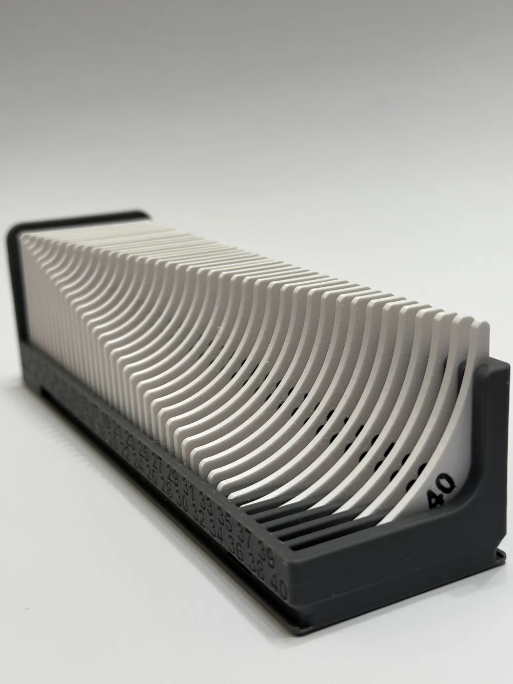 Radius Gauge / Measuring Tool R1-R40 Inner / Outer by 3D-Vizja - MakerWorld