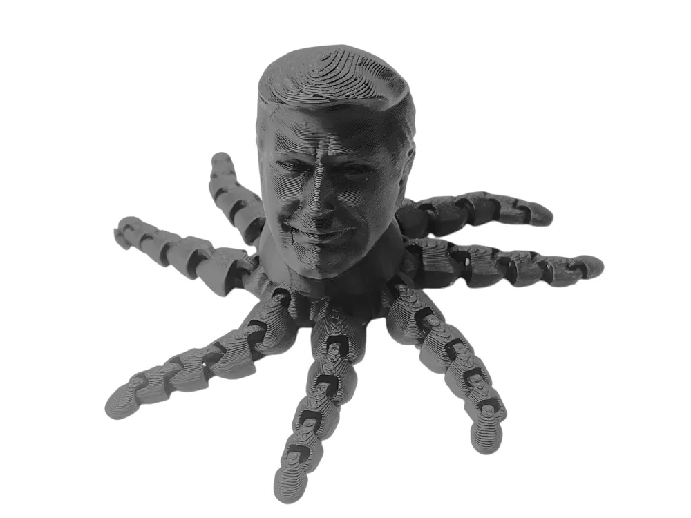 Donald Trump articulated octopus by billtammenga MakerWorld: Download ...