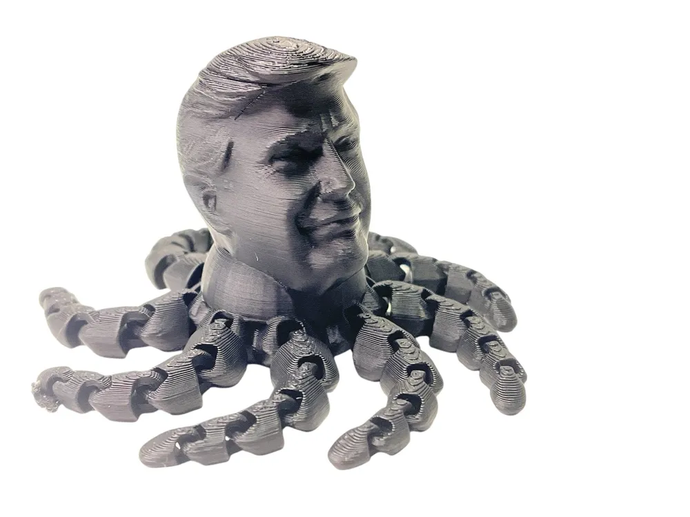 Donald Trump articulated octopus by billtammenga MakerWorld: Download ...