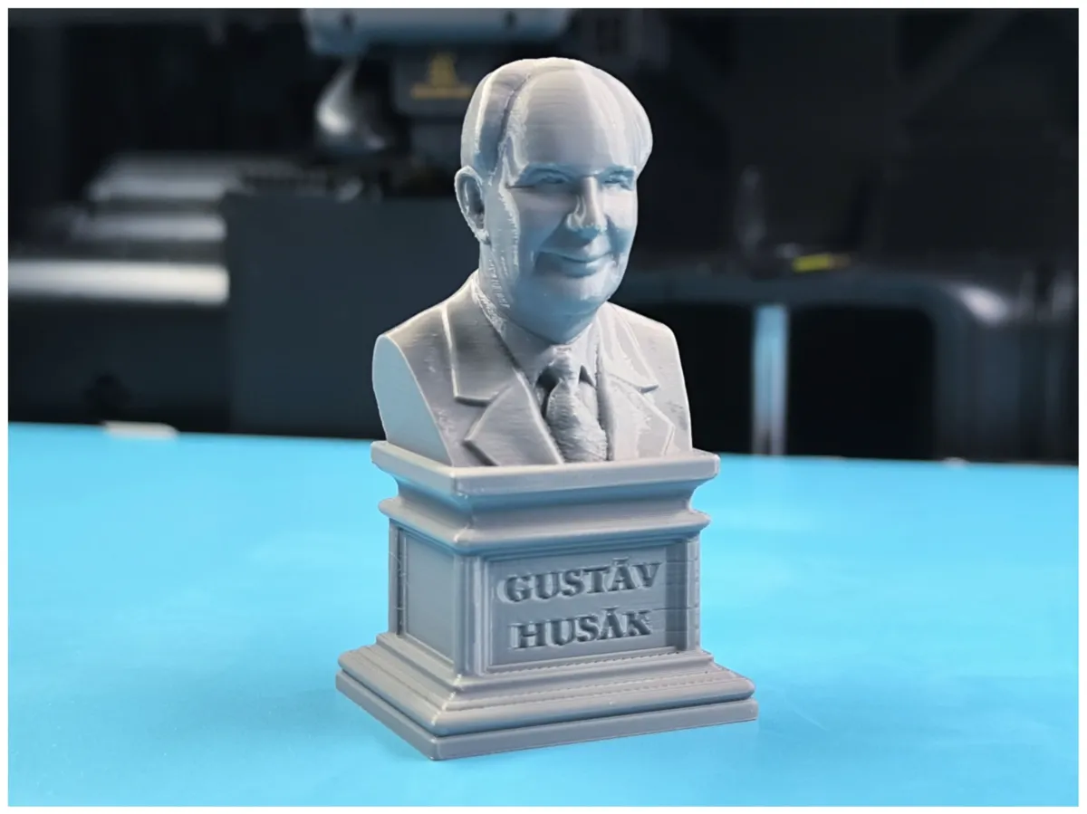 Gustáv Husák bust - Free 3D Print Model - MakerWorld