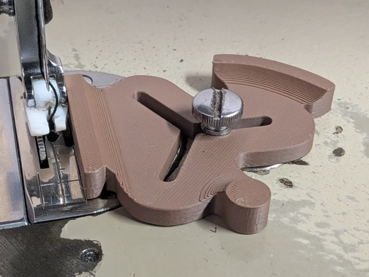 Sewing machine plum blossom positioning gauge - Free 3D Print Model ...