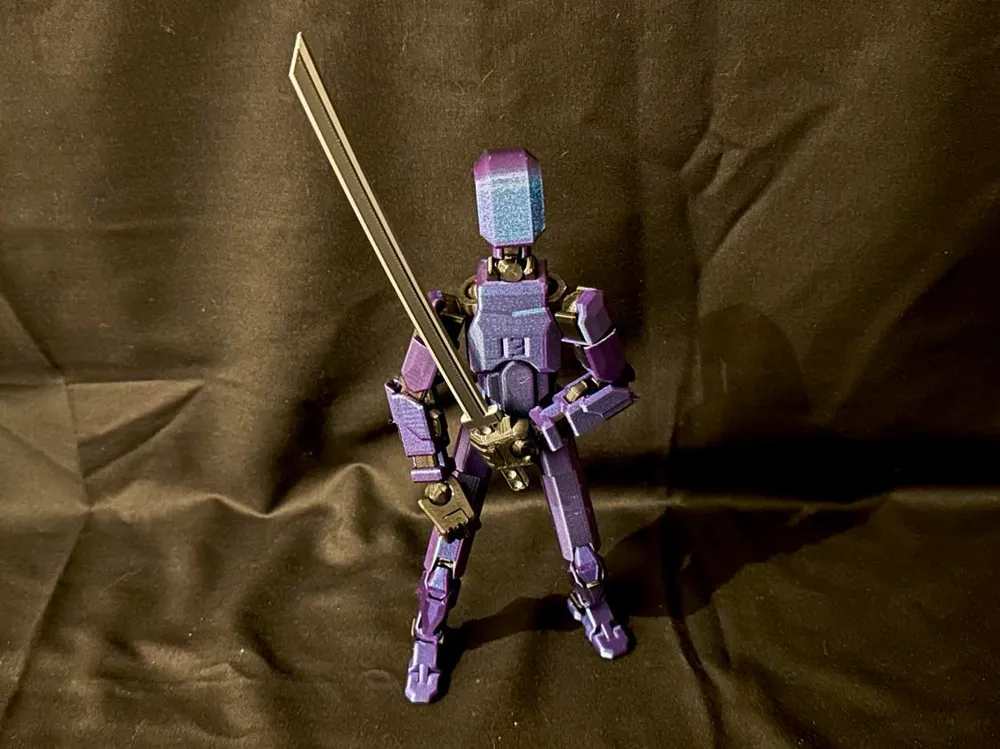 Dark Ninja Katana Sword For Dummy 13 100/150/200% by BATTCAVEMakerWorld ...