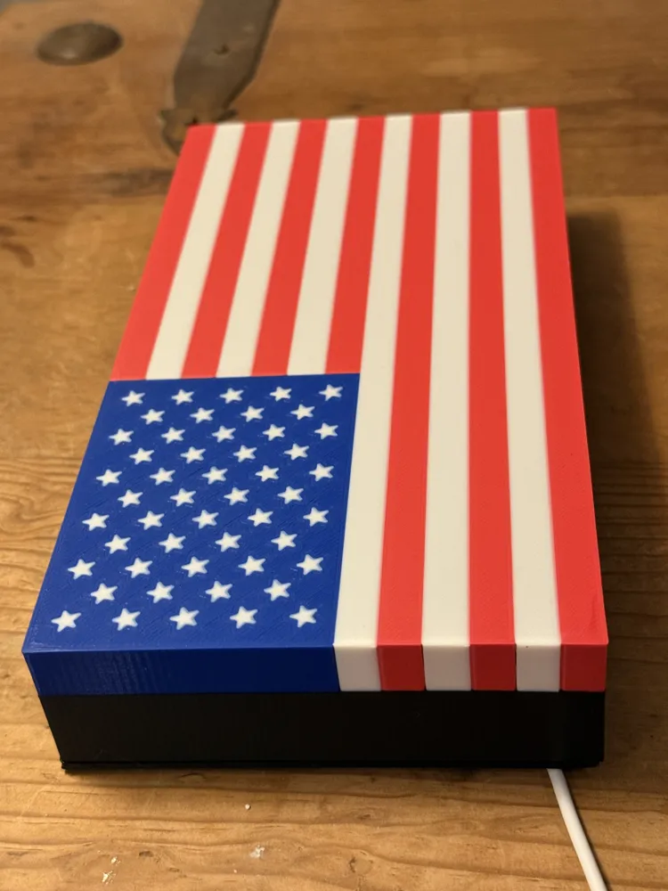 United States Flag, America, USA Lamp Box Light by user ...