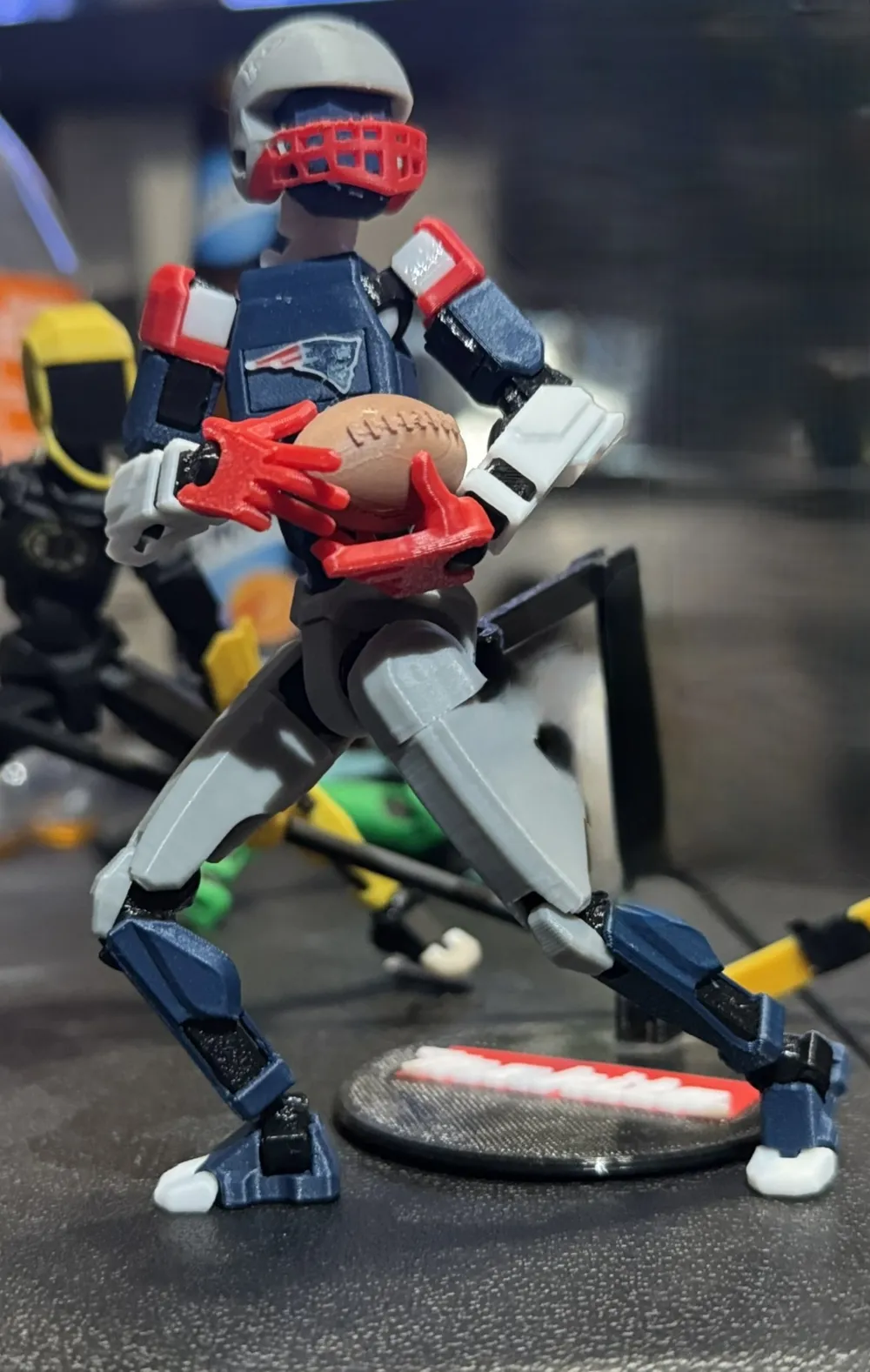 New England Patriots Dummy 13 - Free 3D Print Model - MakerWorld