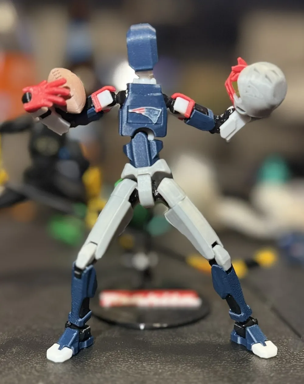 New England Patriots Dummy 13 - Free 3D Print Model - MakerWorld