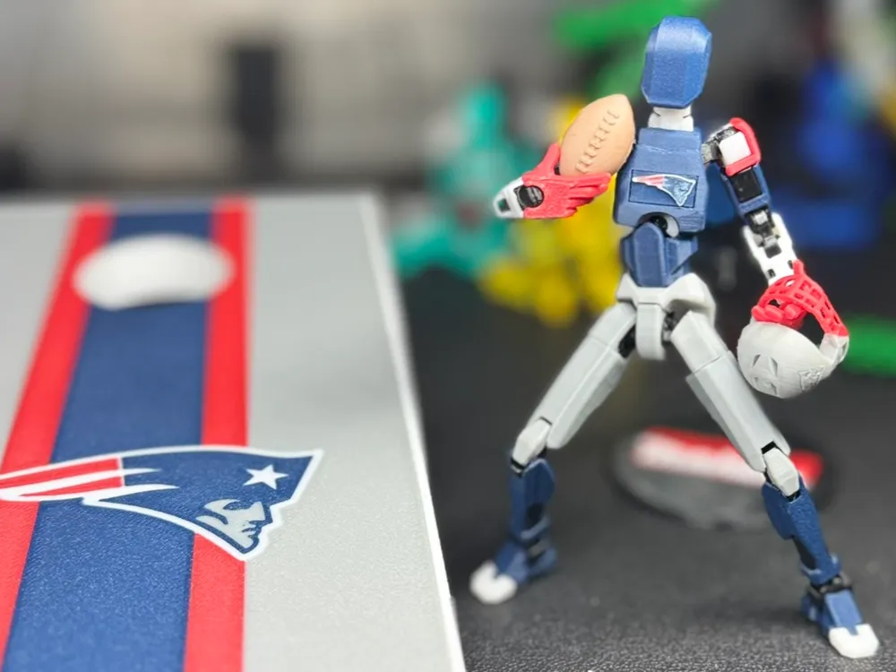 New England Patriots Dummy 13 - Free 3D Print Model - MakerWorld