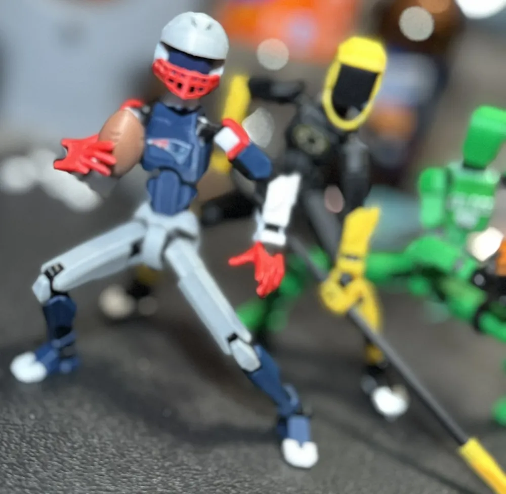 New England Patriots Dummy 13 - Free 3D Print Model - MakerWorld