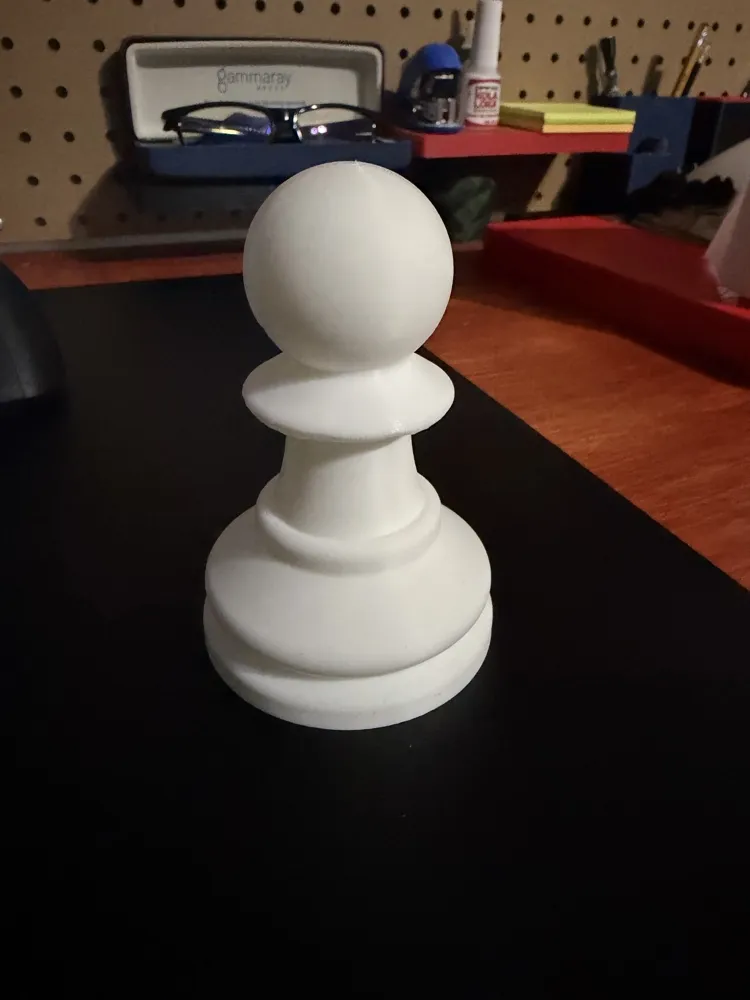 Chess Pawn Decoration - Free 3D Print Model - MakerWorld