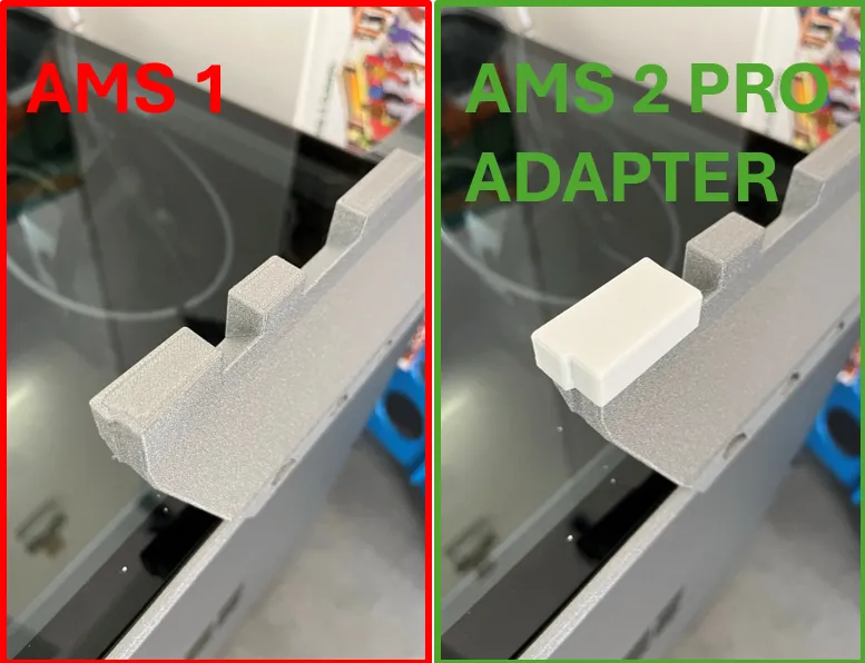 AMS 2 PRO adapter for AMS LED Riser by 3D Print AS MakerWorld: Download ...