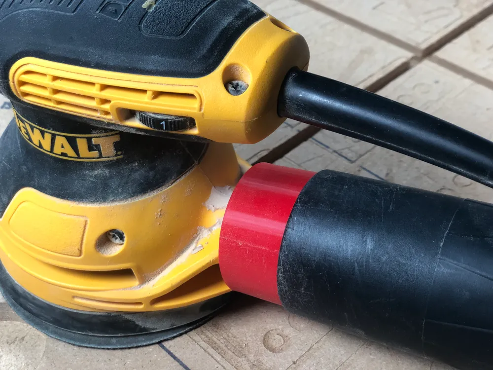Dewalt sander vacuum adapter 2in ID / 2-1/8 OD by studiowebux - MakerWorld