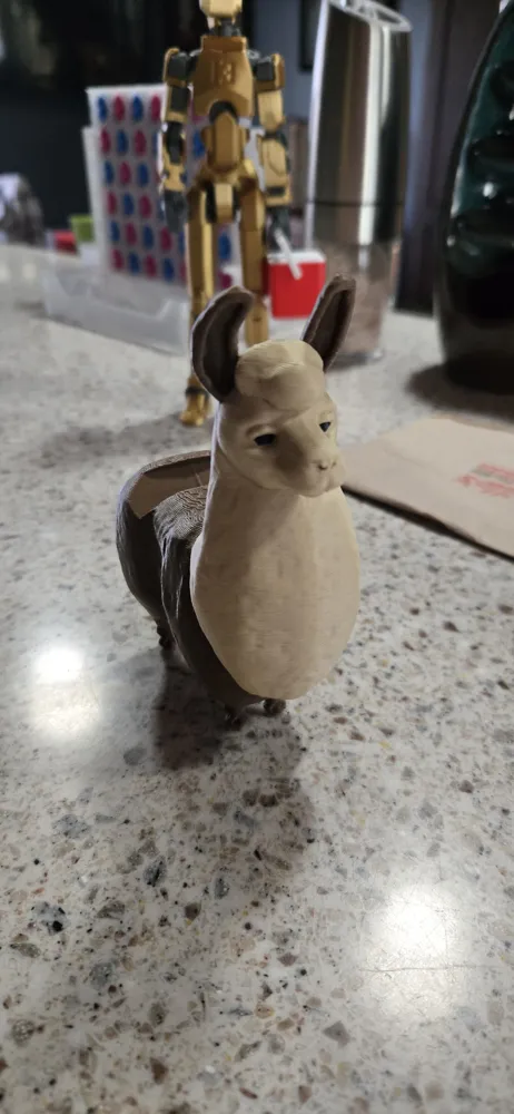 Llama Phone Holder - Free 3D Print Model - MakerWorld