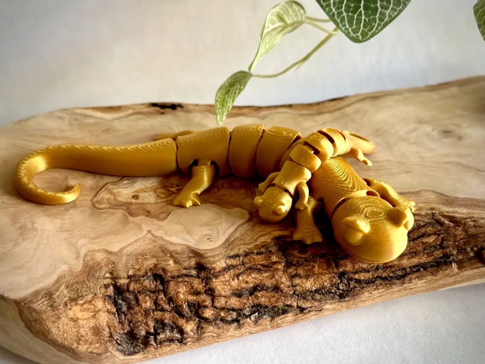 Flexi Salamander - Free 3D Print Model - MakerWorld