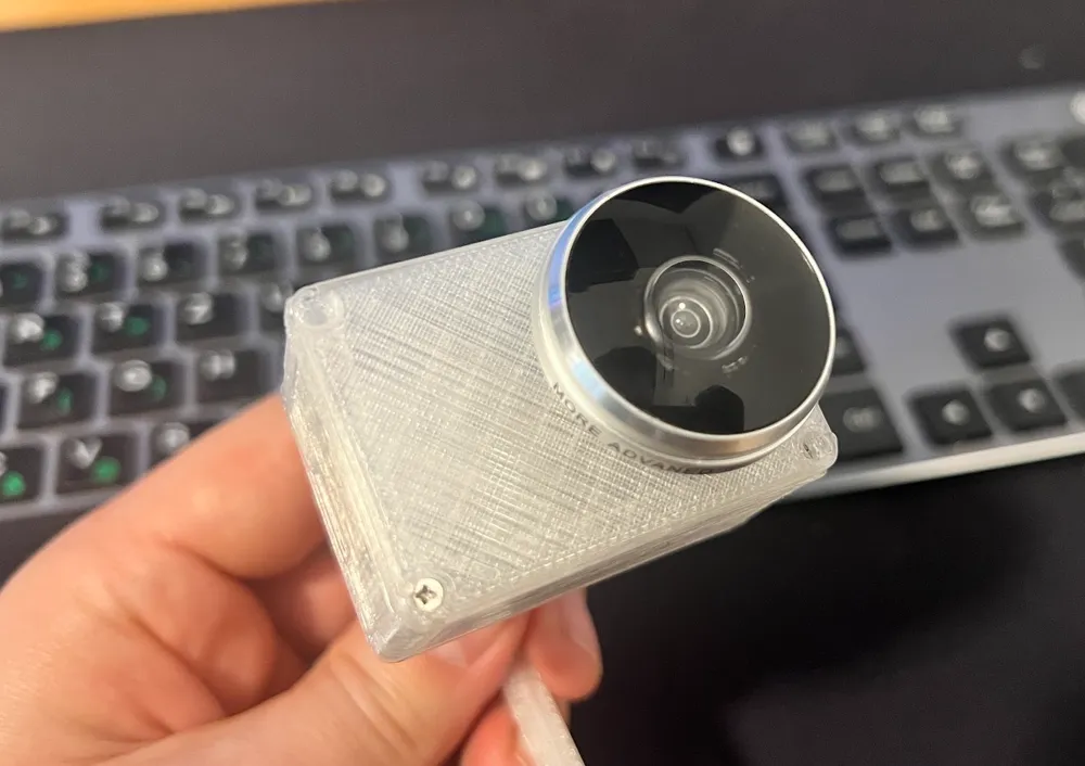 ESP-32 CAM Enclosure With Wide Angle Lens Munt by Adam Palvolgyi ...