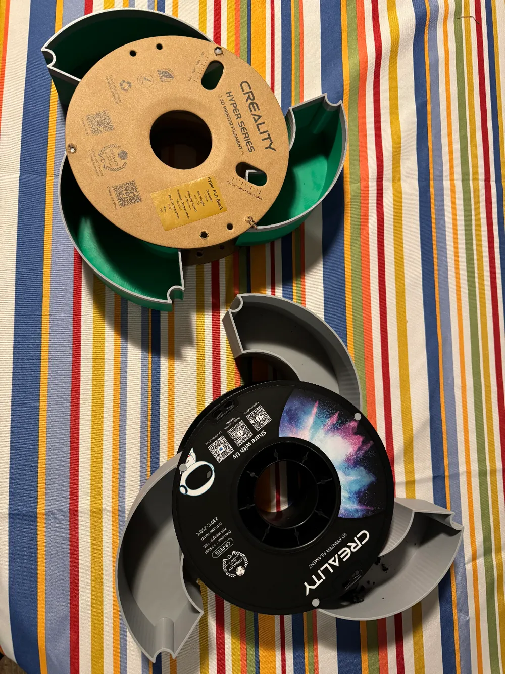 Filament spool drawers/organizer (3 drawers) by NR Workshop - MakerWorld