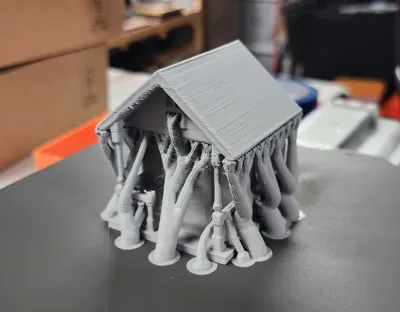 Cottage House Miniature by Triple G Workshop - MakerWorld