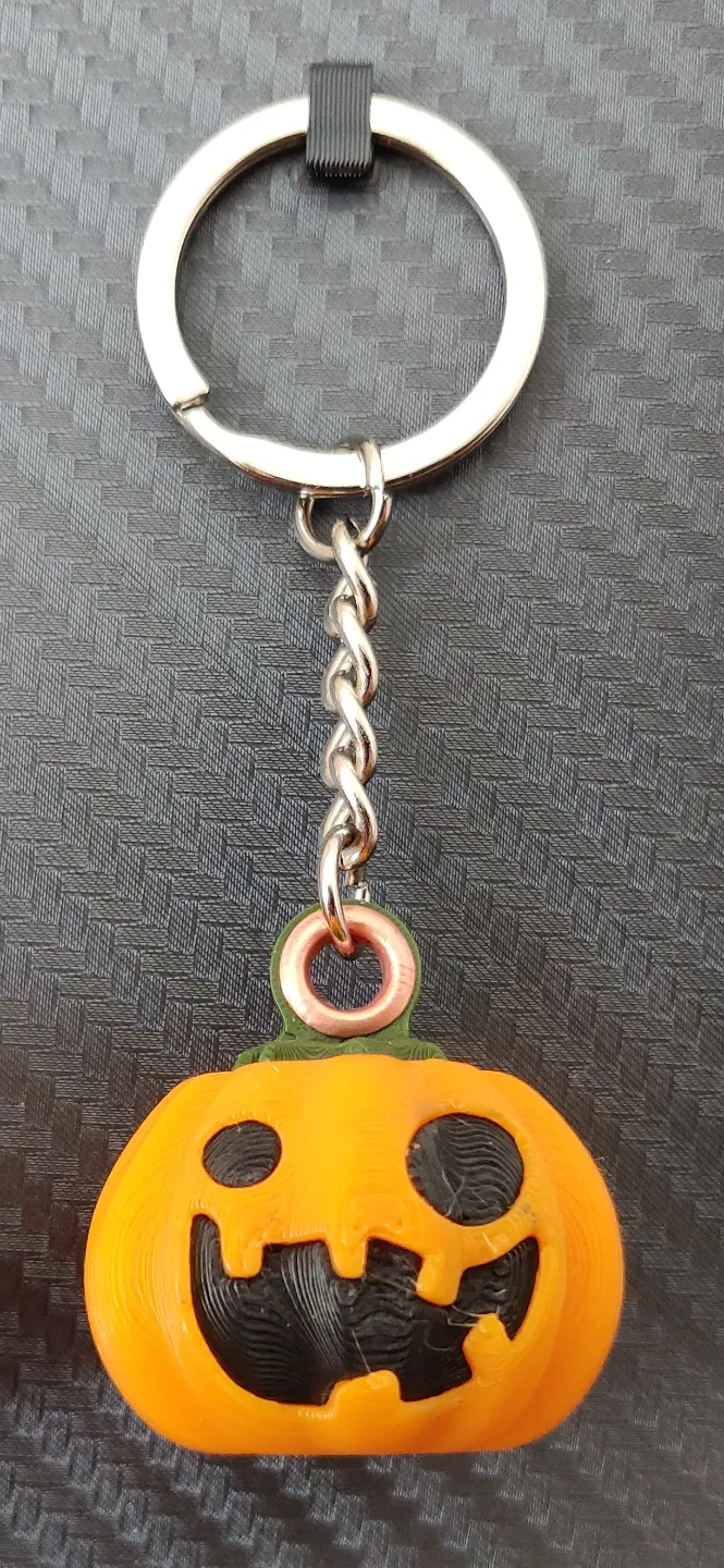 Jack-o'-lantern Keychains - Halloween pumpkins (AMS and single extruder ...