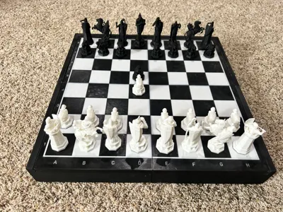Wizard Chess Remixed by Meyerhouse MakerWorld: Download Free 3D Models