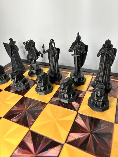 Wizard Chess Remixed by Meyerhouse MakerWorld: Download Free 3D Models